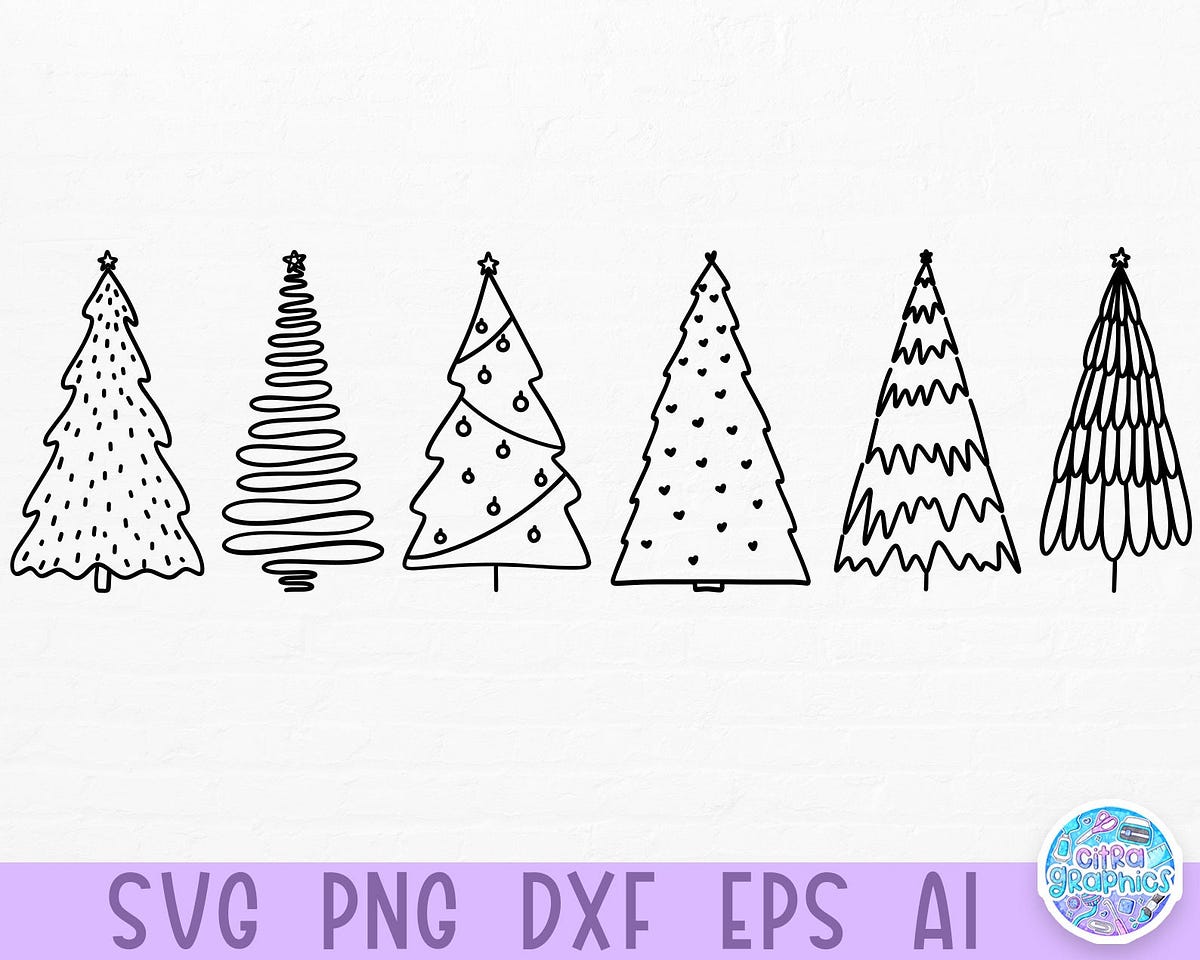 Christmas Tree SVG, Christmas Svg bundle, Pine Tree svg, Xmas, dfx ...