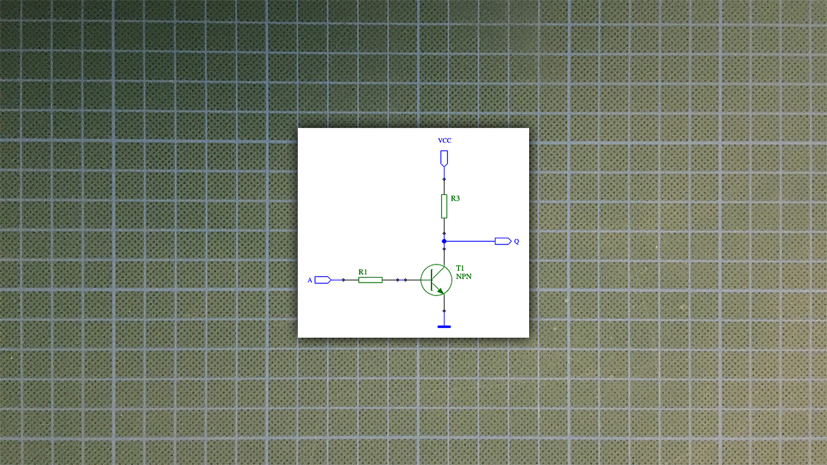 5 Logic Gates Only with Transistors | by The Tech Maker | Medium