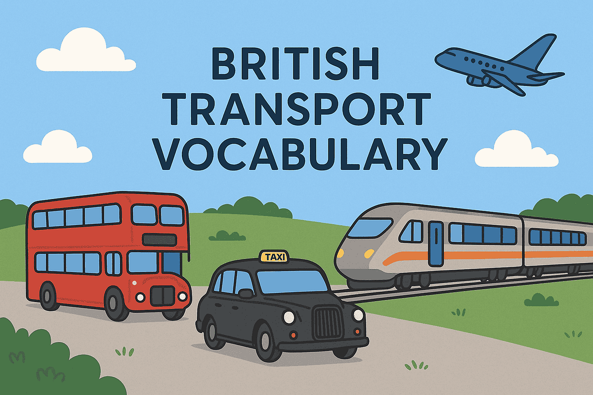 British Transport Vocabulary. Navigating the UK’s transport system is ...