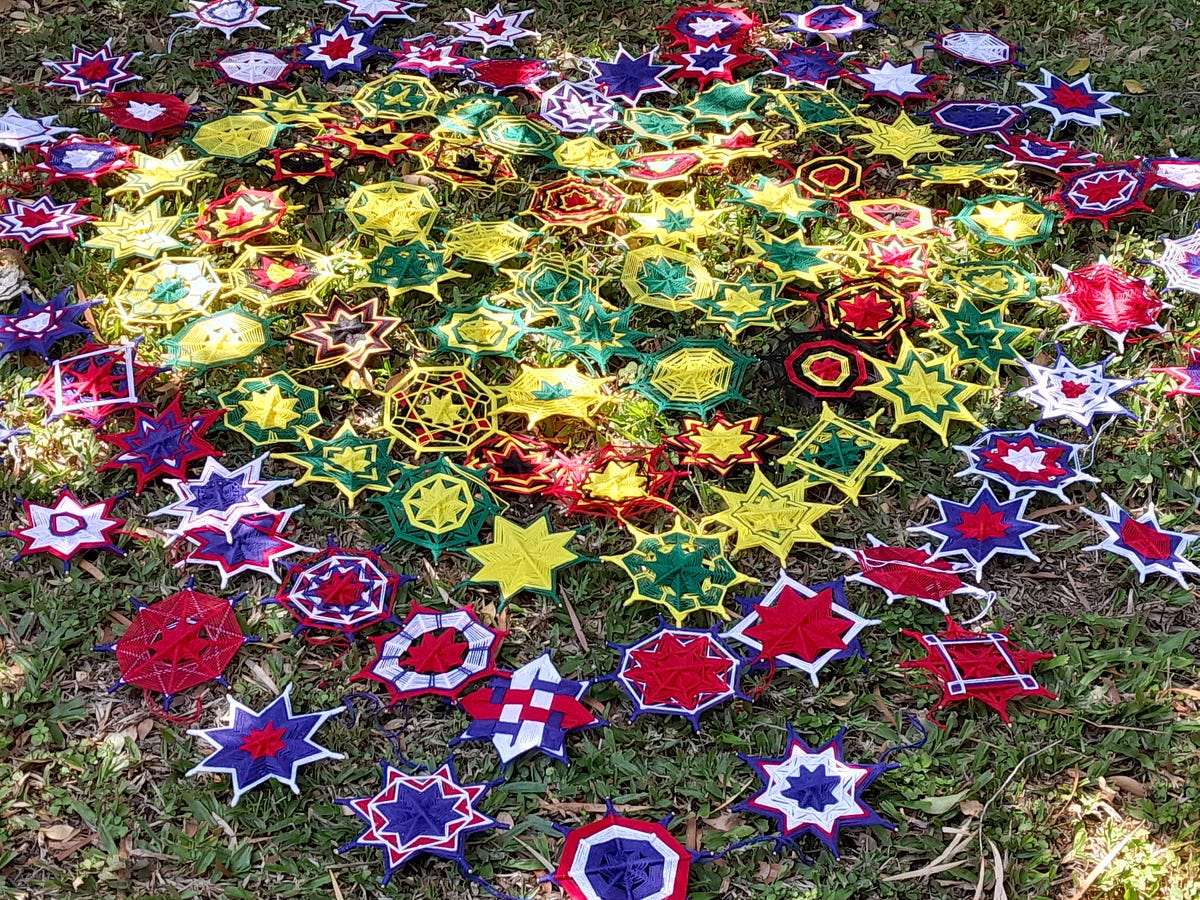 A Celestial Quest: Creating 10,000 Star Mandalas for Love, Unity and ...