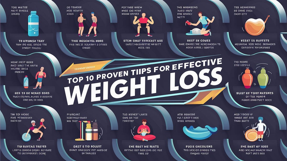 Top 10 Proven Tips for Effective Weight Loss | by Our Happy Healthy ...