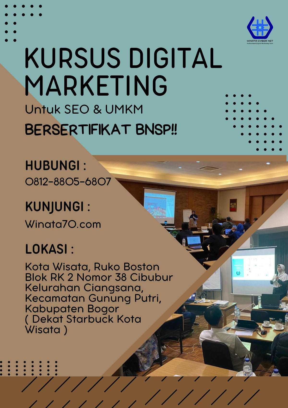 MENARIK, Call 0819-9925-0870, Belajar Digital Marketing Winata Cyber ...