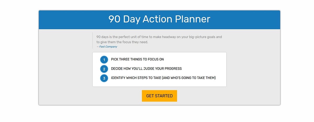 Building a 90 Day Planner with Laravel and Vue.js | by Alexander van ...