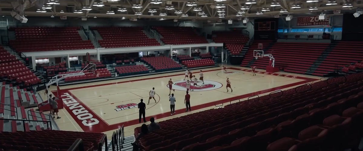 A Hollywood film shot scenes at Stony Brook Arena…or is it Cornell ...