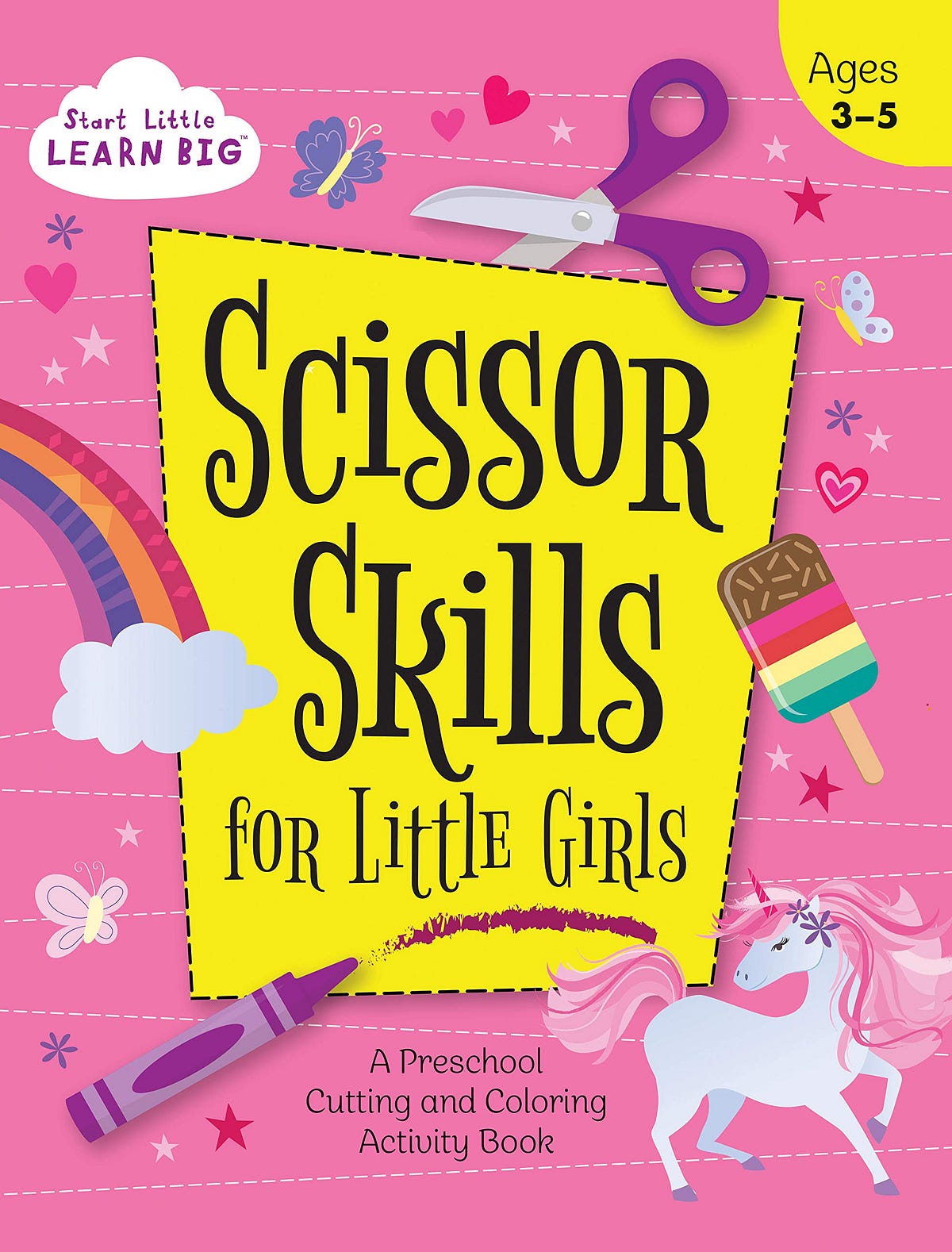 [DOWNLOAD] Scissor Skills for Little Girls: A Preschool Cutting and ...