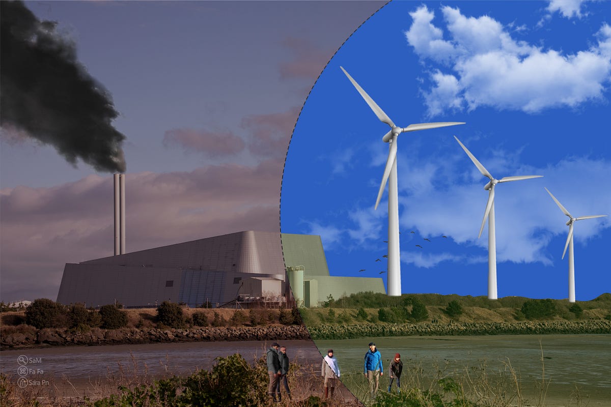 Green like Ireland: Choropleth map of Irish wind energy | by Saeed ...