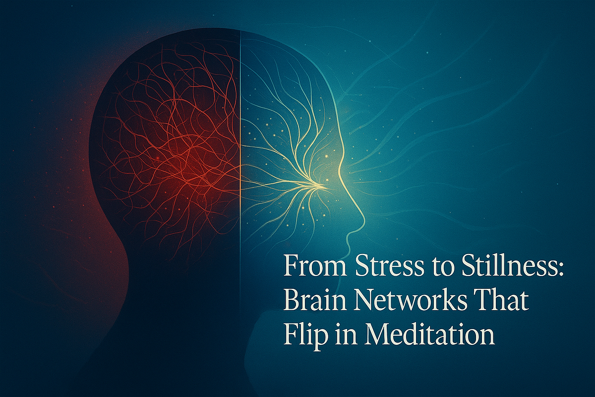 “From Stress to Stillness: Brain Networks That Flip in Meditation” | by ...