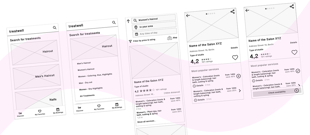Ironhack Challenge 2 / Reverse-Wireframing | by Julia Perera | Medium
