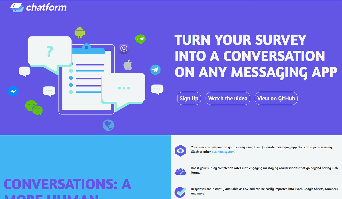Turning Web Surveys into Conversations | by Mike Gozzo | Chatbot.com ...