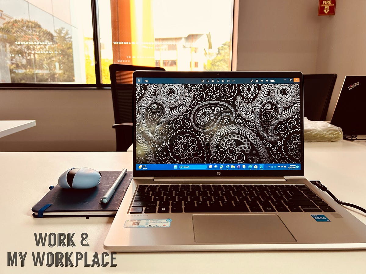Office Day-Making it Productive. I am sitting in my desk, doing my work ...