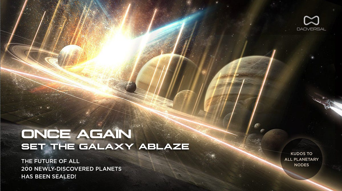 Galactic Triumph: Daoversal Project’s Phase 2 Sets the Cosmos Ablaze ...
