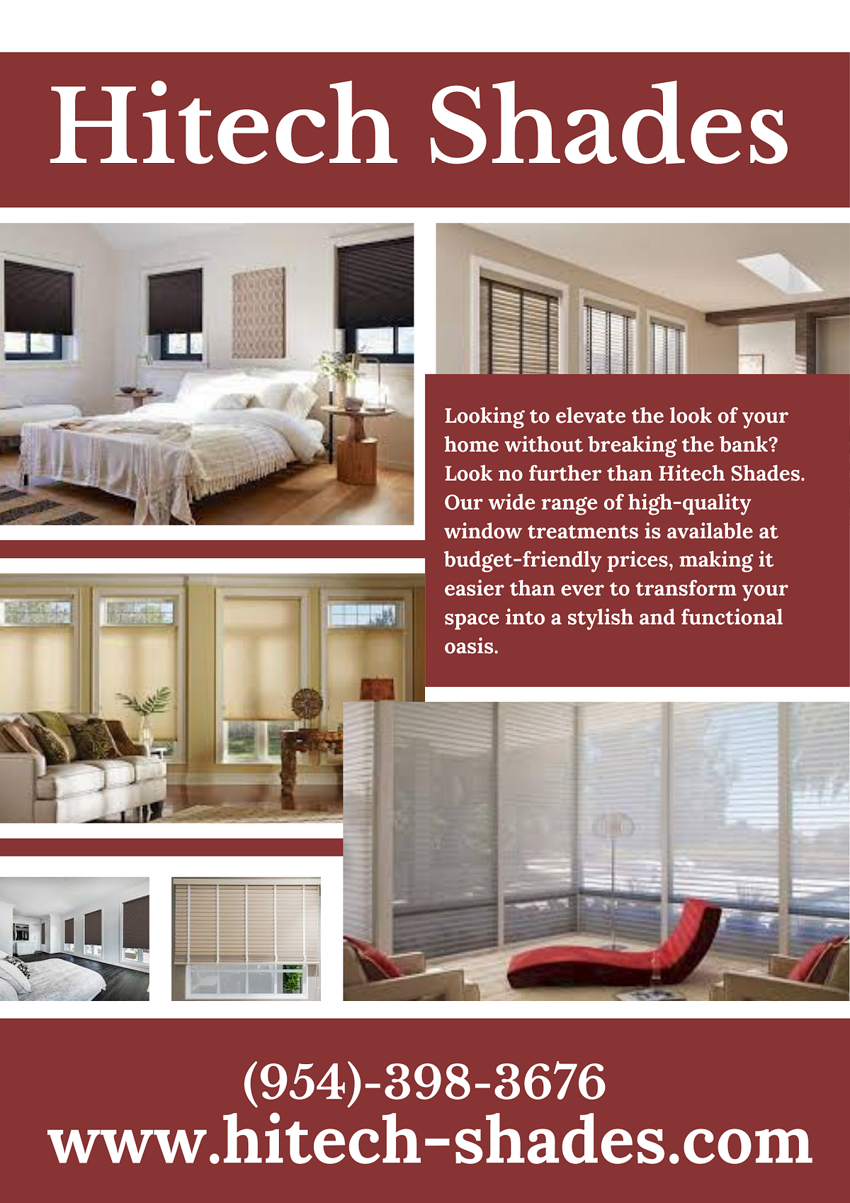 Get Free Consultations for Custom Blinds and Shades at Hitech Shades! - Modern Blinds and Shades ...
