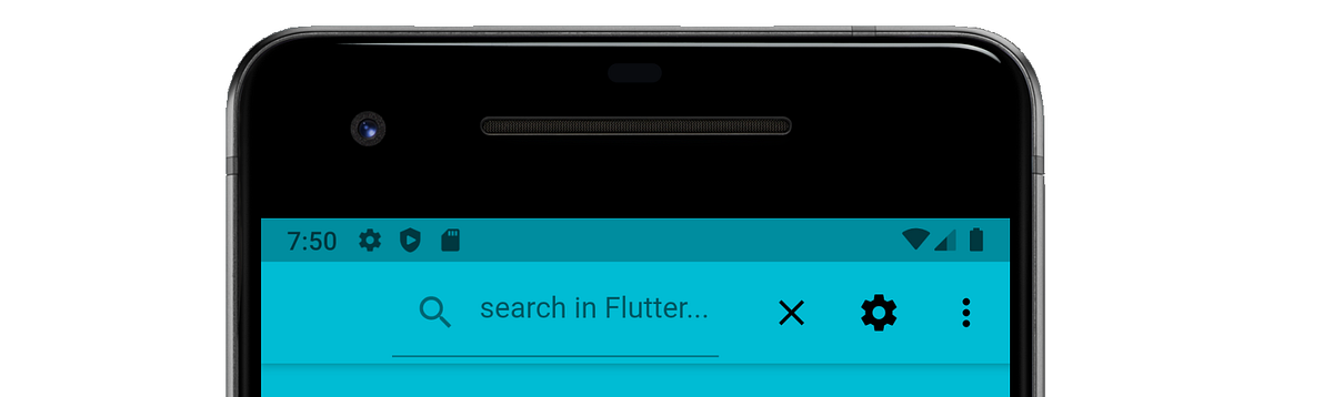 Search Bar in Flutter. Another variation in a common feature. | by Greg ...