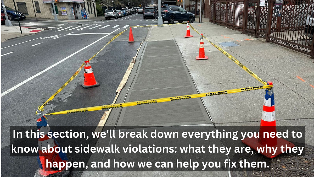 Sidewalk Violation: Understanding the Consequences and Solutions | by ...