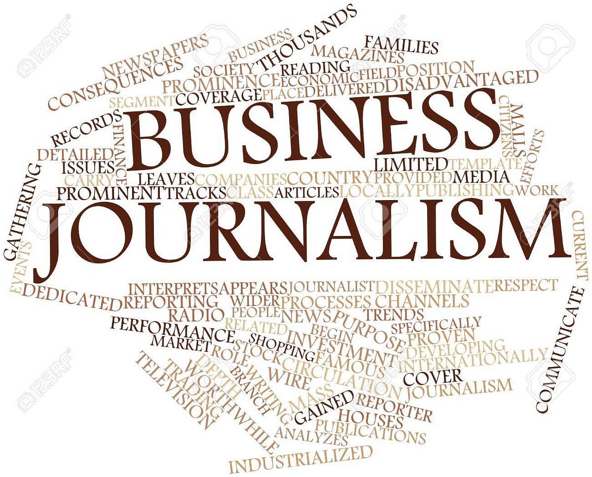 Journalism and business Becomes One | by Wes Olivier | Journalism and ...