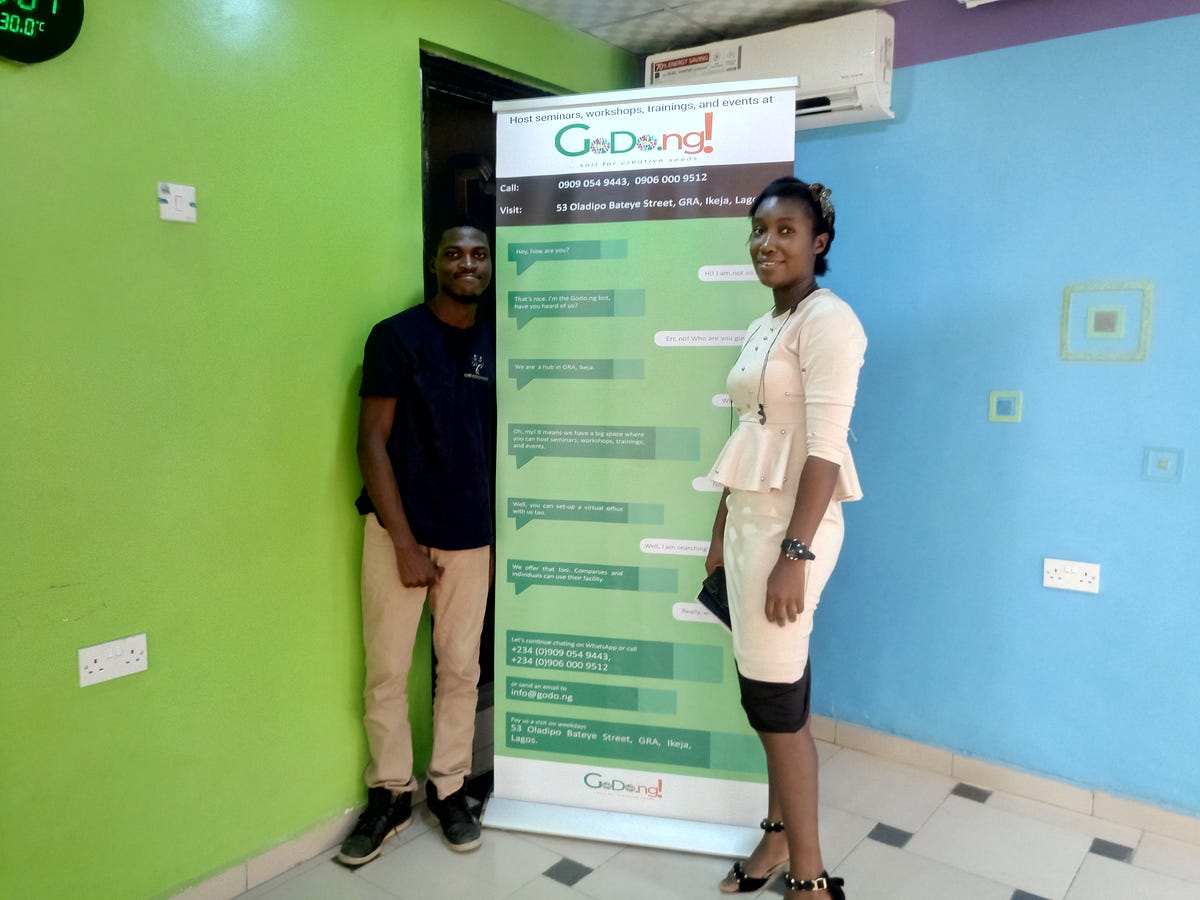 WEEKLY TECH TOUR; AT Godo.ng Hub. Holla! from the Ingressive.co team, I ...