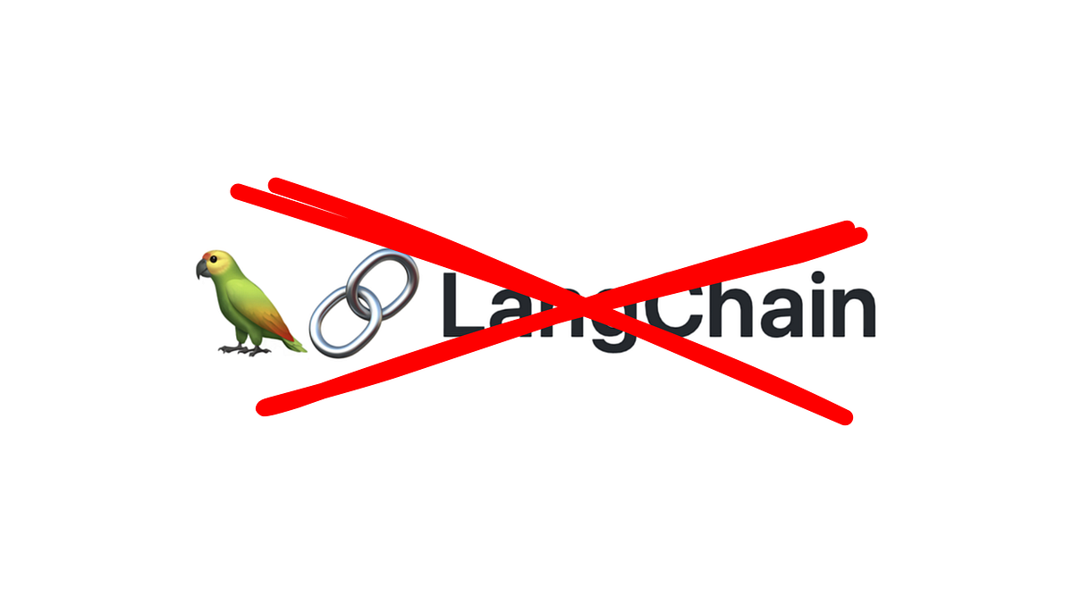 Don’t Use LangChain If You Don’t Understand LLMs | by Thanabordee Noun ...