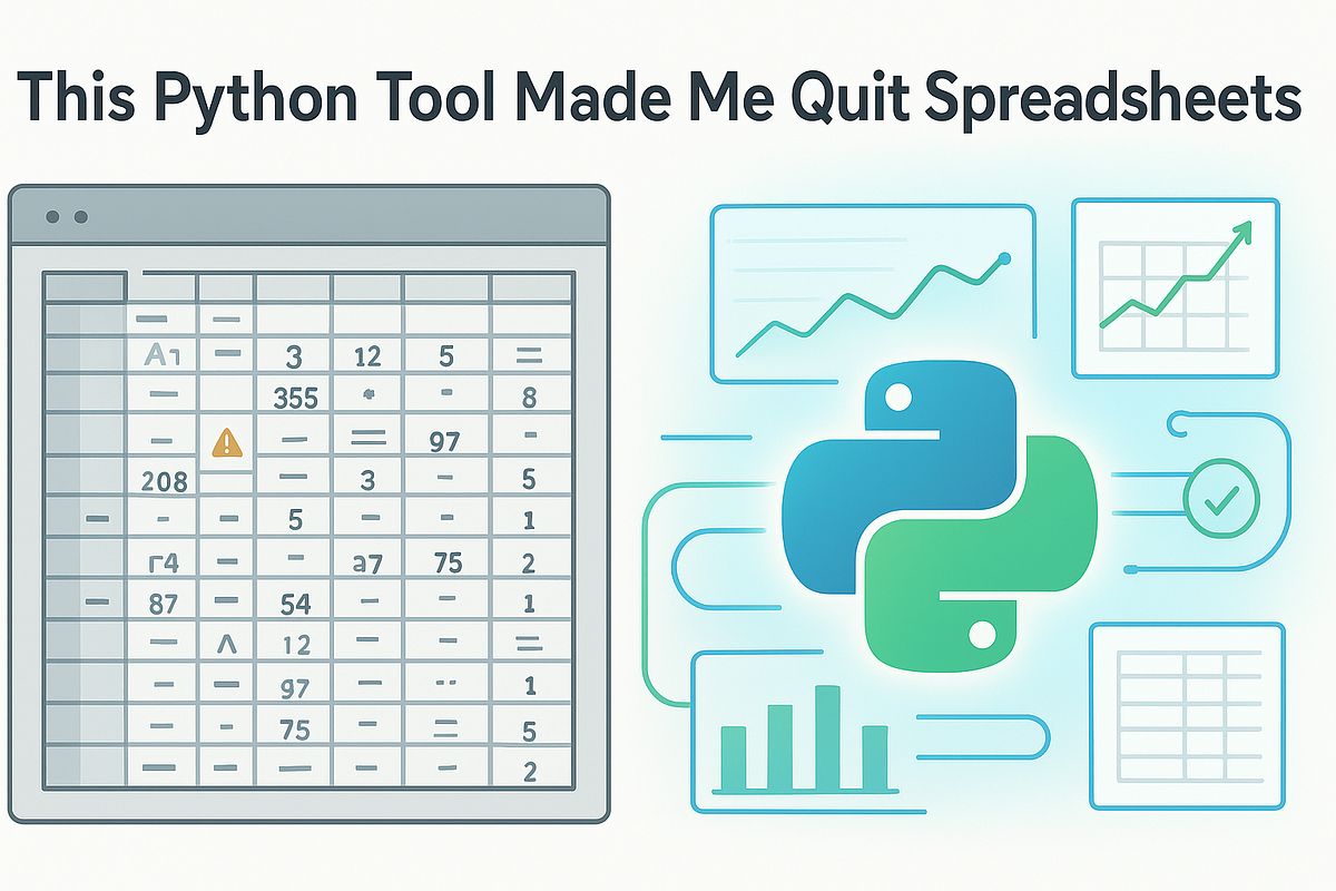 This Python Tool Made Me Quit Spreadsheets | by Nikulsinh Rajput | Sep, 2025 | Medium