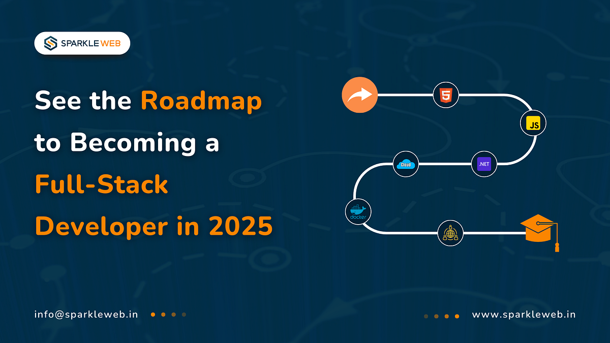 See the Roadmap to Becoming a Full-Stack Developer in 2025 | by Sparkle web | Mar, 2025 | Medium