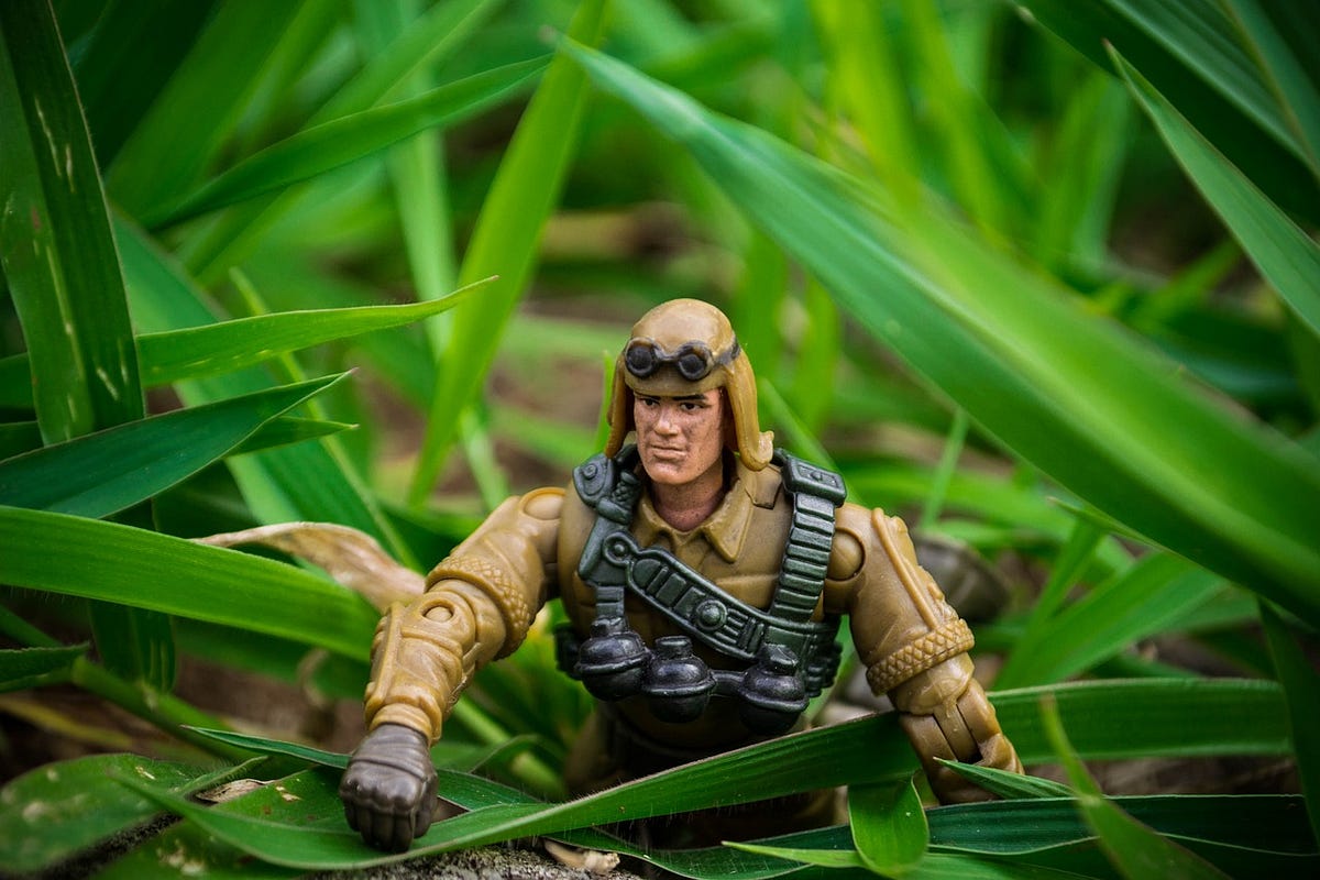 Amputating GI Joe after Christmas | by Sharon Johnson | Middle-Pause ...