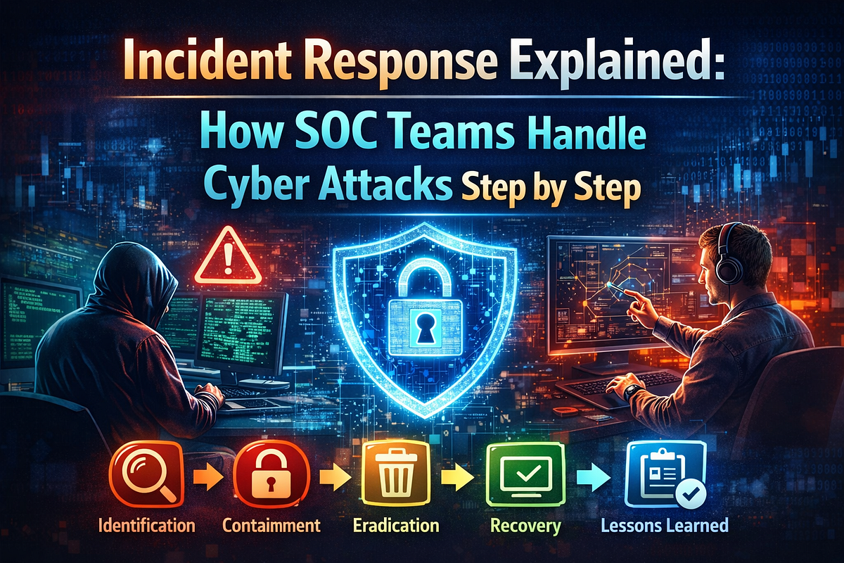 Incident Response Explained: How SOC Teams Handle Cyber Attacks Step by ...