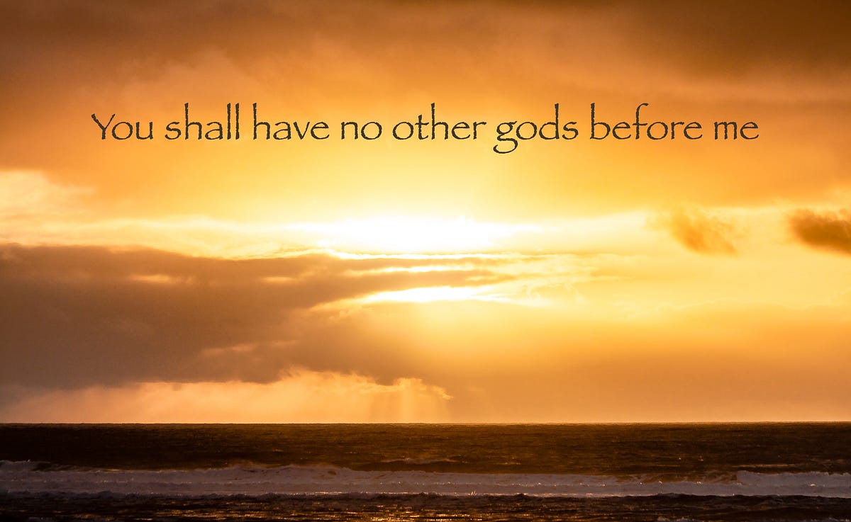 How Great Thou Art. “You shall have no other gods before… | by Reid ...