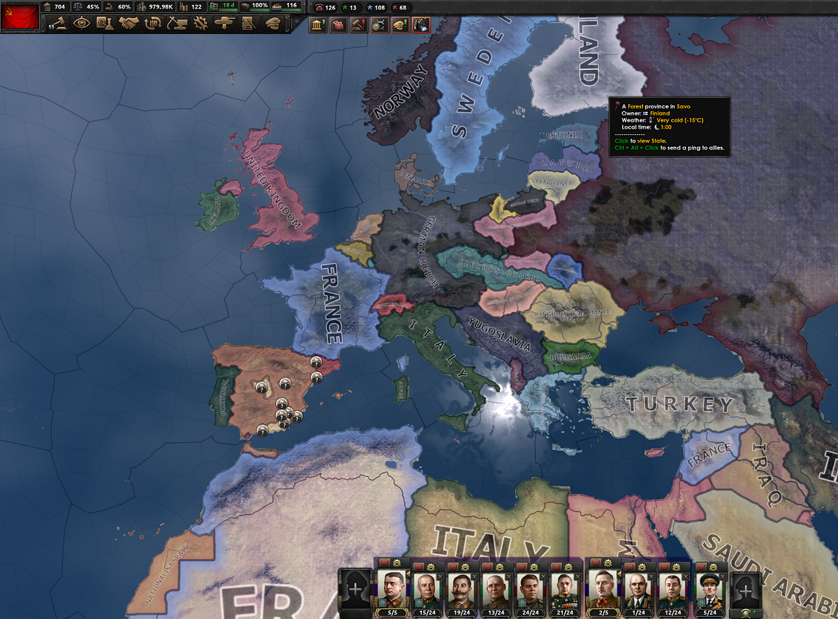 HOI 4: playing as the Soviet Union with minimal casualties. | by ...
