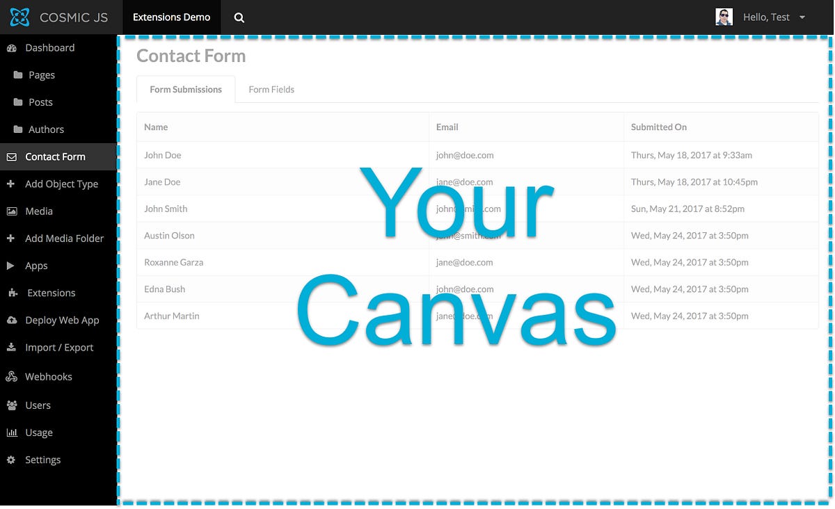 Introducing Cosmic Js Extensions Were Excited To Announce Extensions A By Tony Spiro