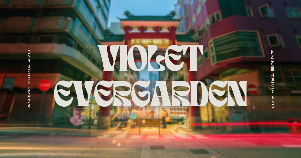 Fascinating Facts About Violet Evergarden That Make It Even More Poetic ...