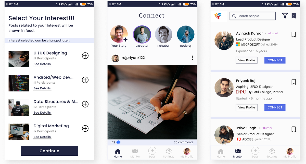 CONNECT — Social Media App. What is “CONNECT”? | by Shubham Kumar | Medium