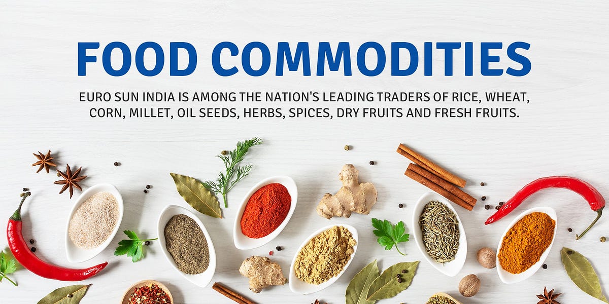 Unveiling Top Food Products Exporter from India with Euro Sun India ...