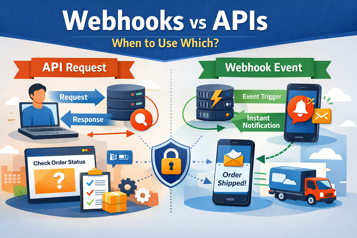 Webhooks vs APIs Explained: Key Differences, Use Cases, and Examples ...