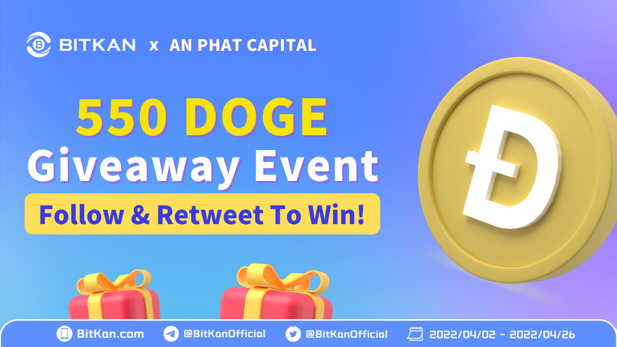 550 DOGE Airdrop Giveaway By BitKan Cryptocurrency Exchange! | by ...