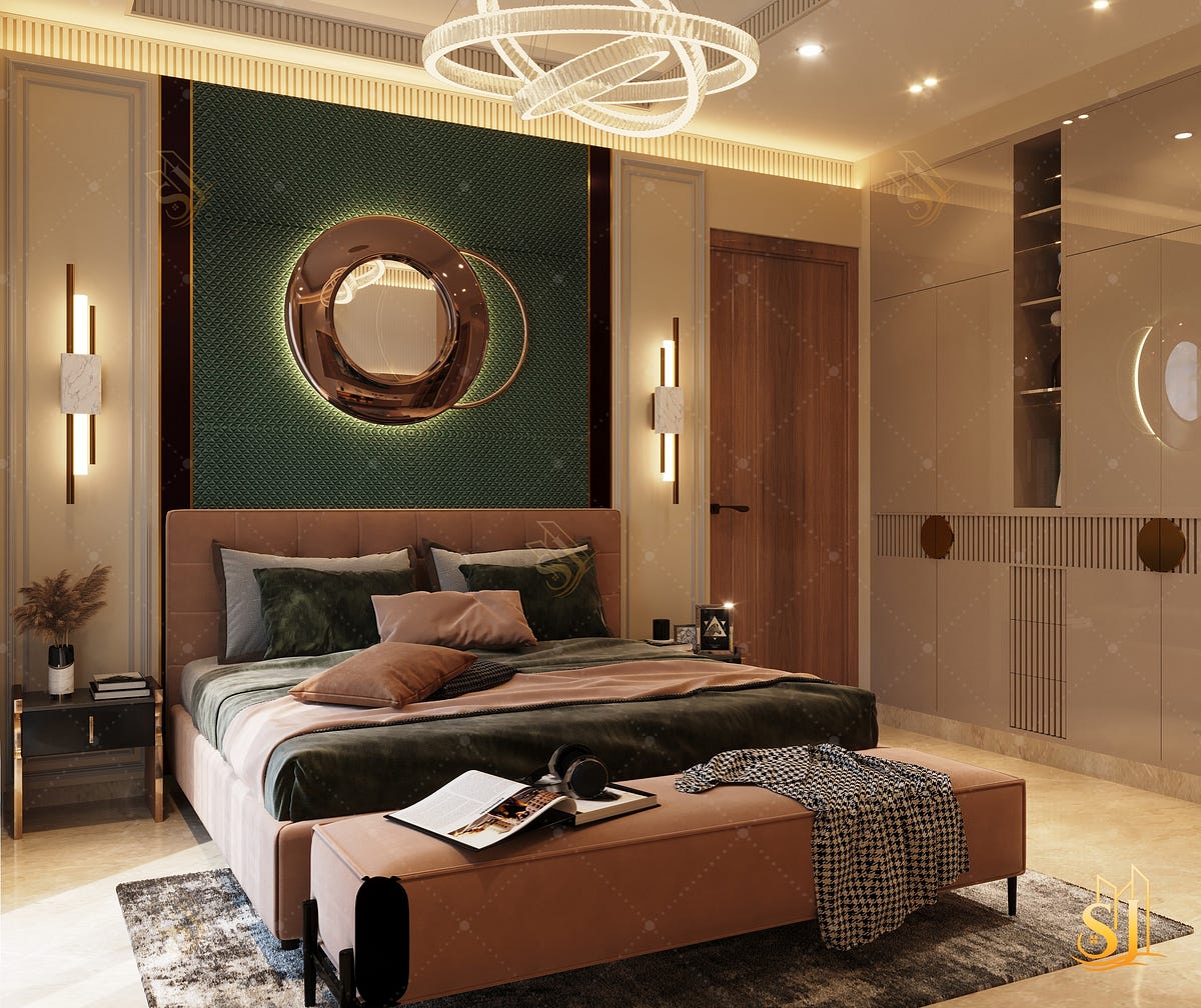 6 Inspiring Bedroom Wall Stencil Designs For Bedroom Spaces | by ...