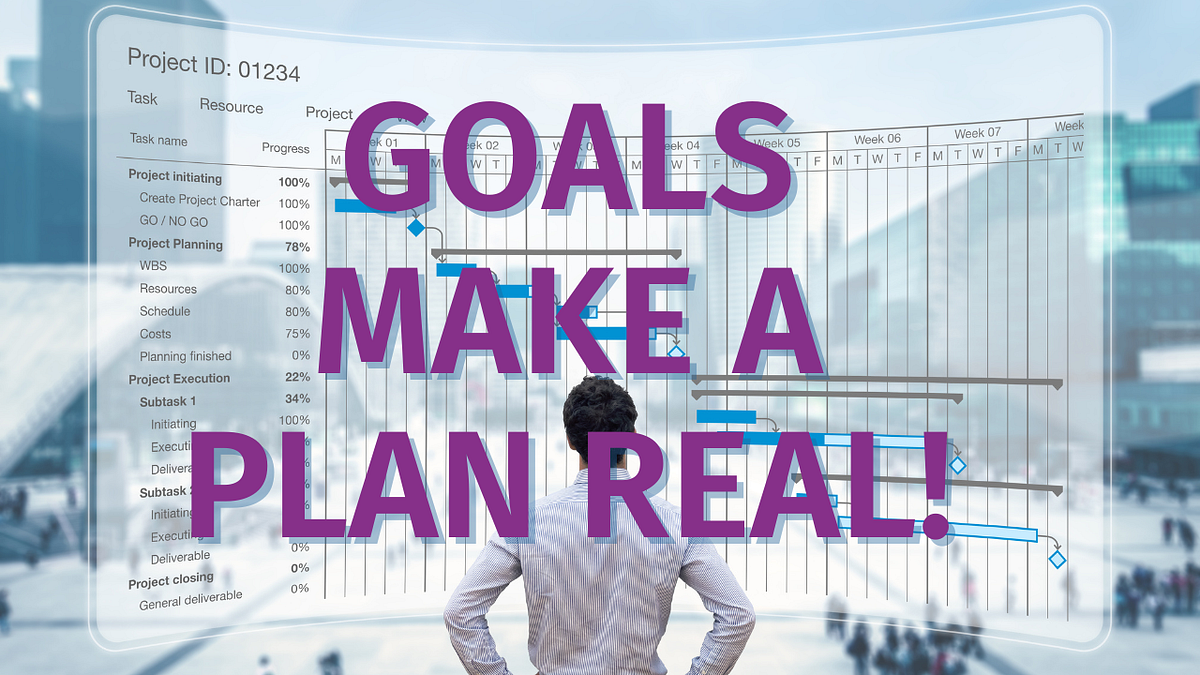 Goals Make Your Plan Real. When I was Vice President of Creative… | by ...