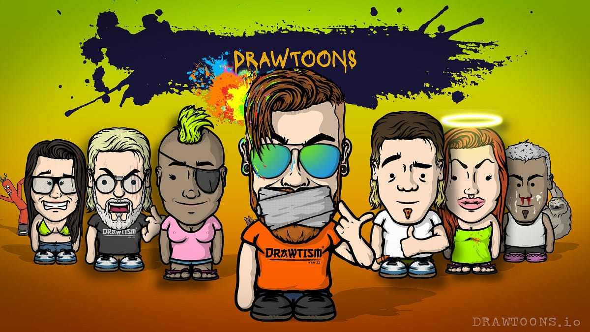 What Are Drawtoons NFTs, and Why Do I Need One? | by Drawtism | Medium