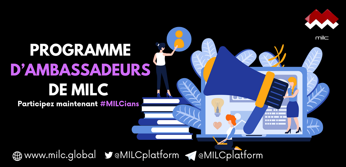 Partcipez au programme d’ambassadeur de MILC (Media Industry Licensing ...
