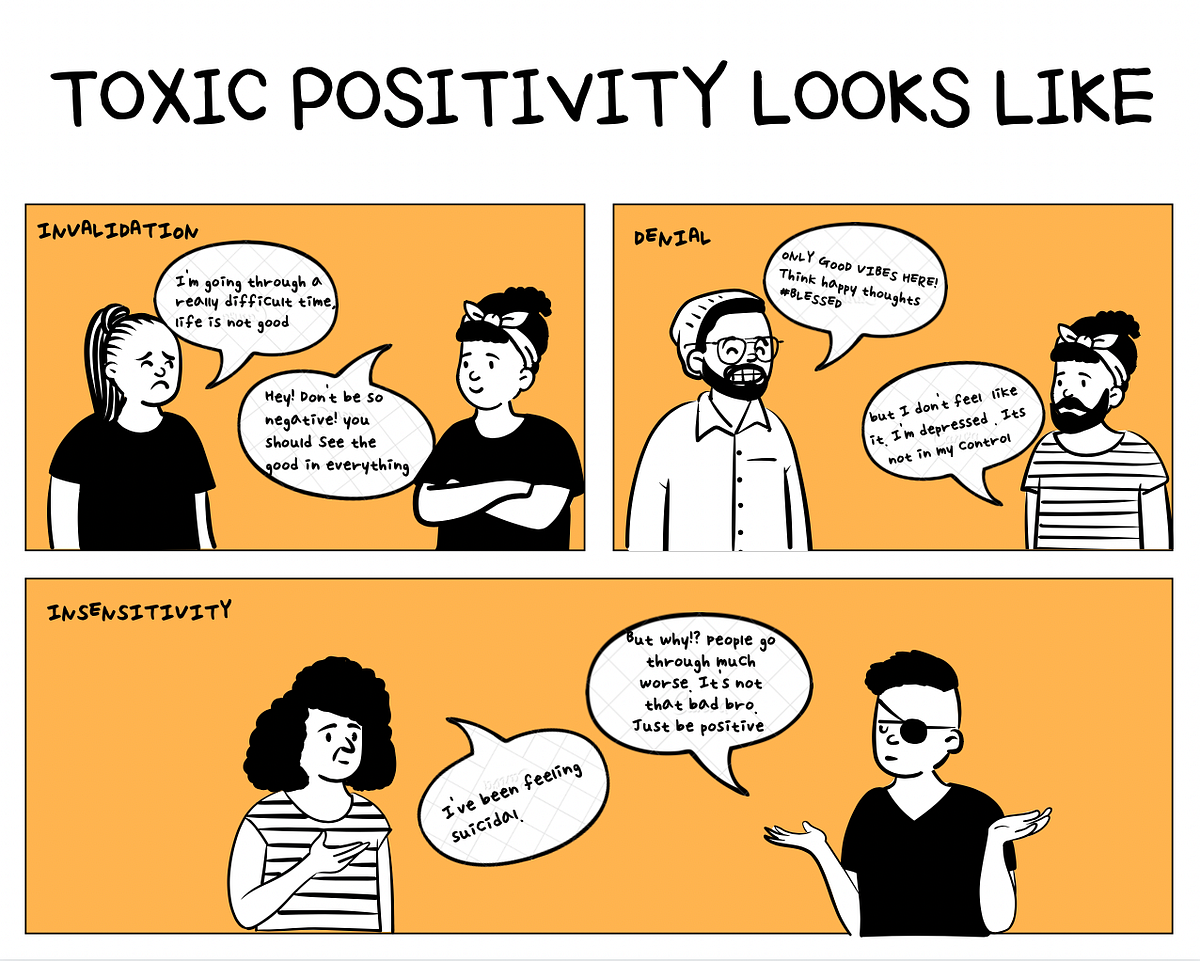 The Blurred Line between Positivity and Toxic Positivity | by Akshita ...
