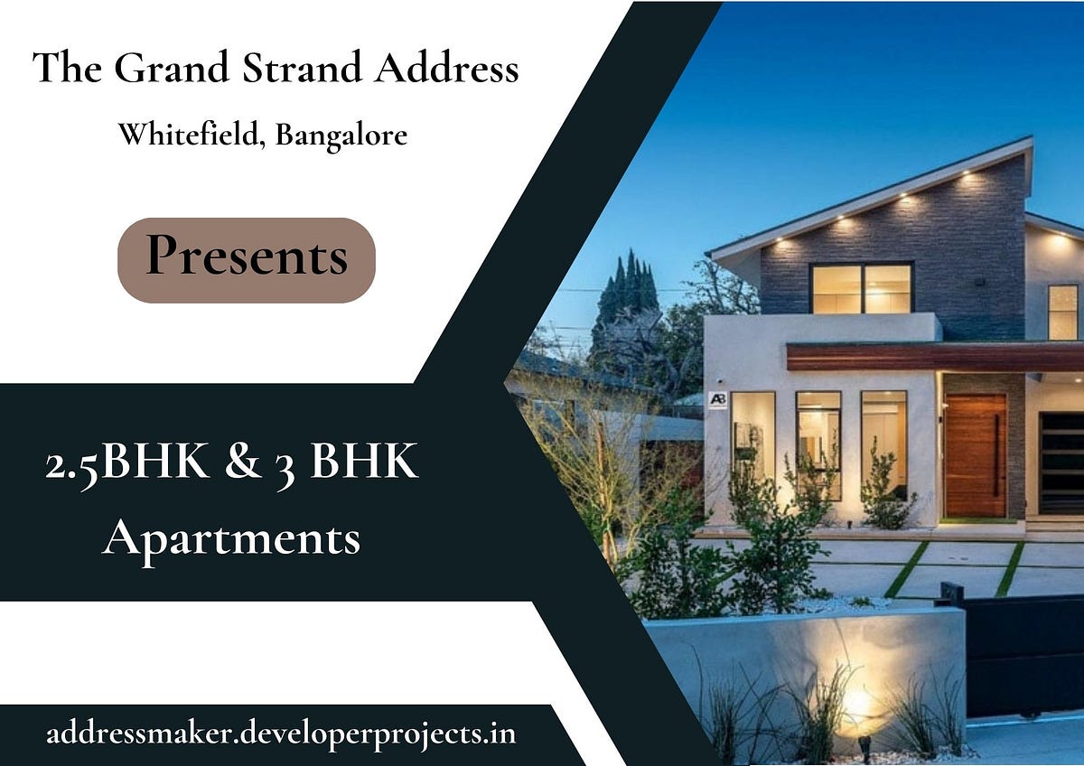 The Grand Strand Address At Whitefield, Bangalore — Beauty, Passion ...