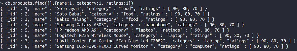Part 13 — Array Update Operator | MongoDB | by Baihaqiyazid | Medium