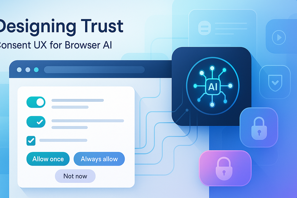 Designing Trust: Consent UX for Browser AI | by Duckweave | Dec, 2025 ...