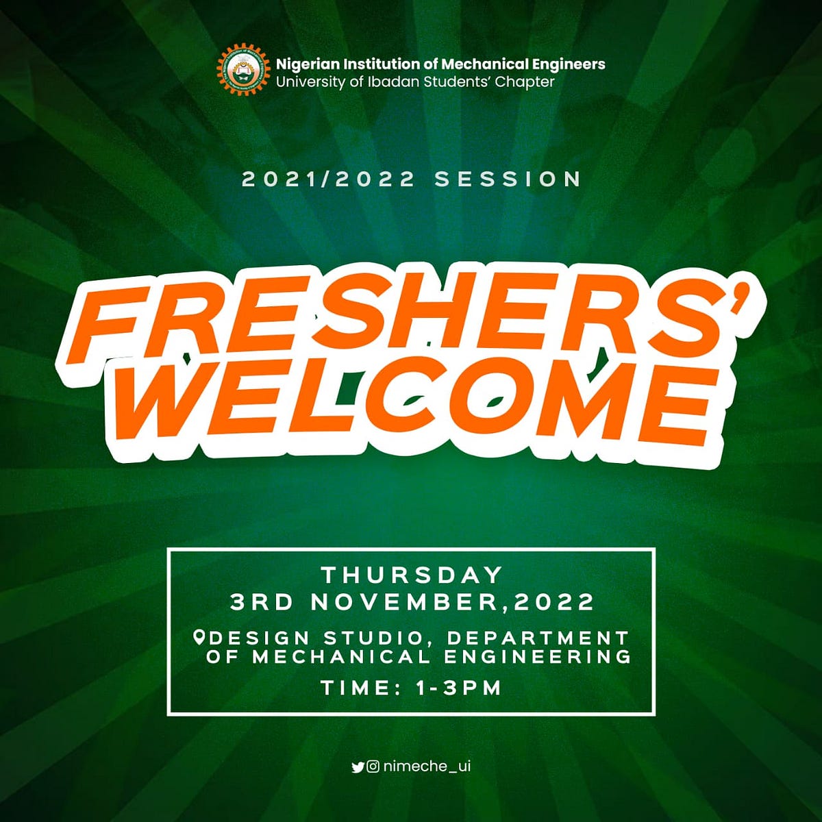 NIMECHE-UI FRESHMEN’S ODYSSEY BEGINS As the reality of resumption ...