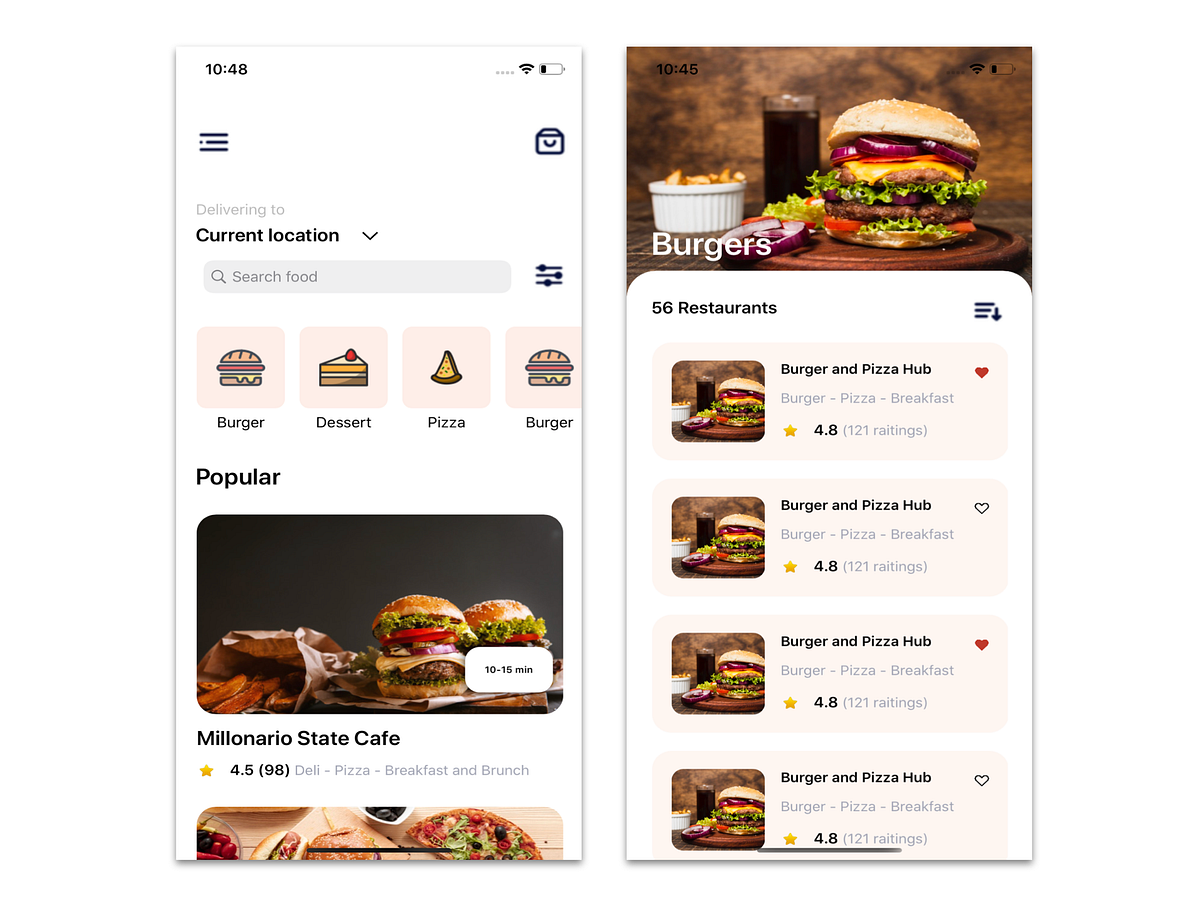 Replicando UI de Hamburguesas en Xamarin Forms | by Leomaris Reyes | Medium