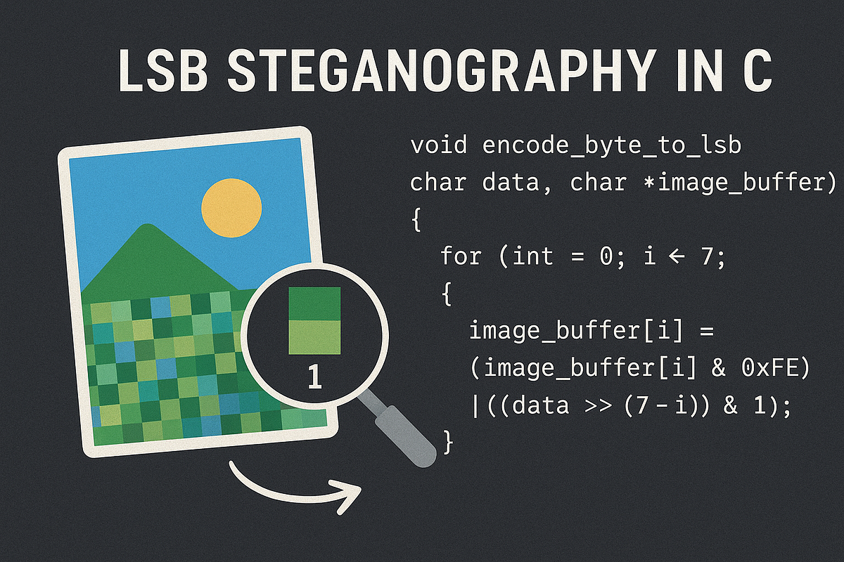 How Bits Hide Secrets: Exploring LSB Steganography in C | by Sanjai kumar M | Medium