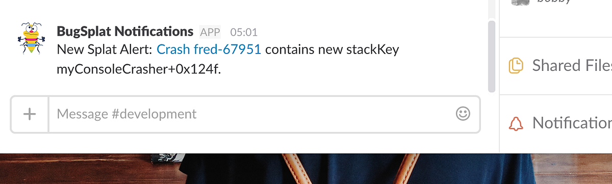 New StackKey alerts via Slack.. Our Slack integration notifies you when… | by Joey @ BugSplat ...