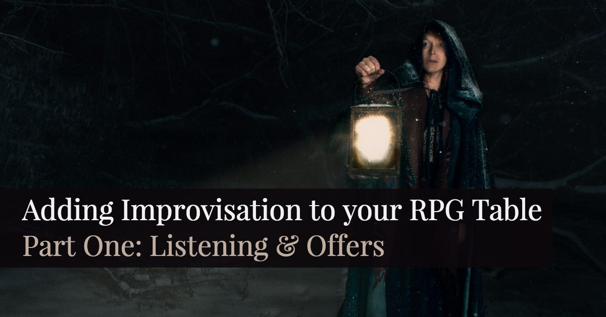 Adding Improvisation to your RPG table | by Sean Howard | Medium