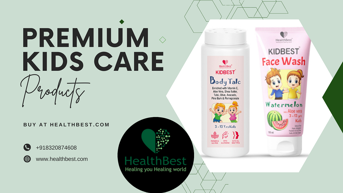 Gentle Skincare for Kids: Nurturing Face wash and Body Talc | by Health ...