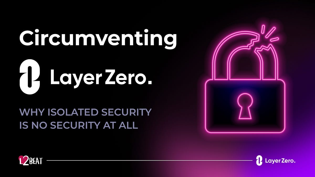 Circumventing Layer Zero. Why Isolated Security is No Security | L2BEAT ... Circumventing Layer Zero. Why Isolated Security is No Security | L2BEAT ...