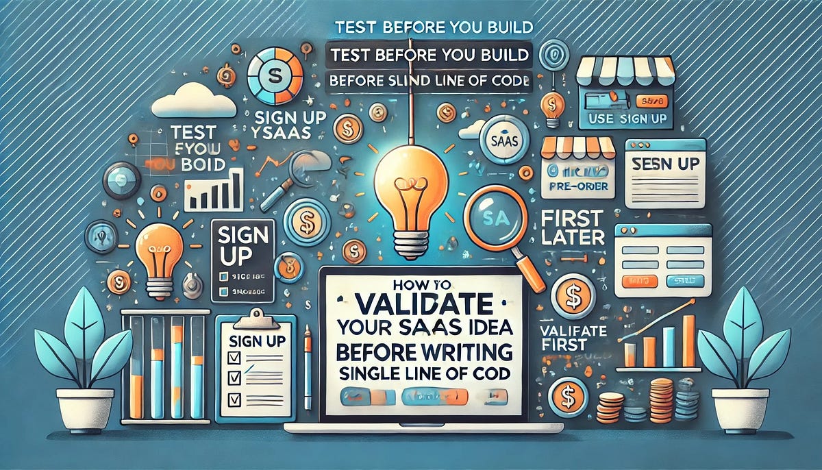 How to Validate Your Micro SaaS Idea Before Writing a Single Line of Code | by Roman J. | Jan ...