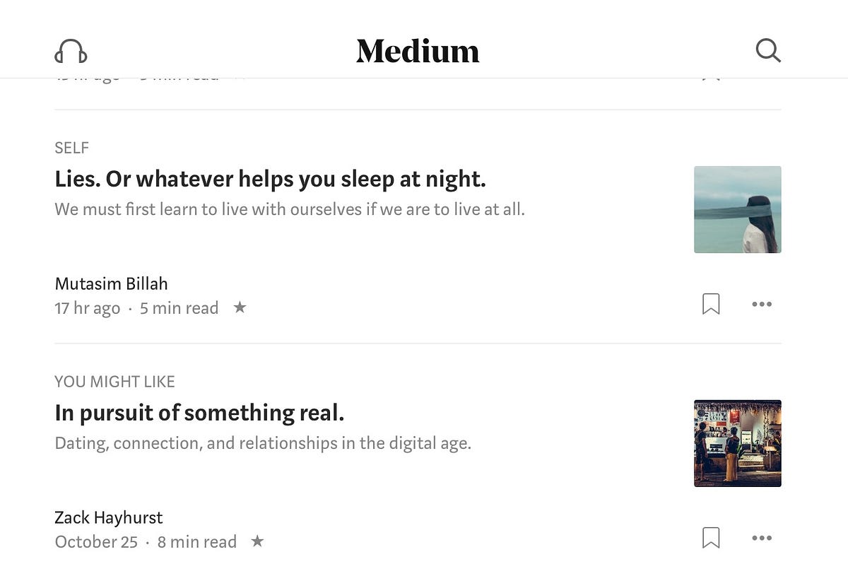 Love the juxtaposition of these 2 article in my Medium feed…. 🤗 | by ...